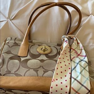 Coach | Bags | Coach C Logo Handbag | Poshmark